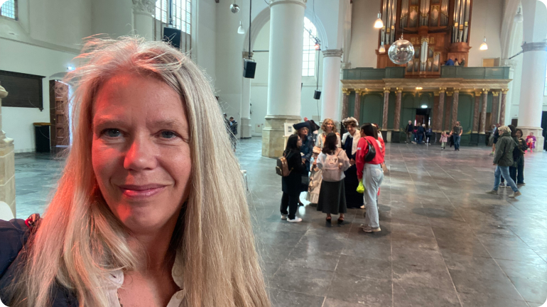 Angelique vond de liefde via Klup